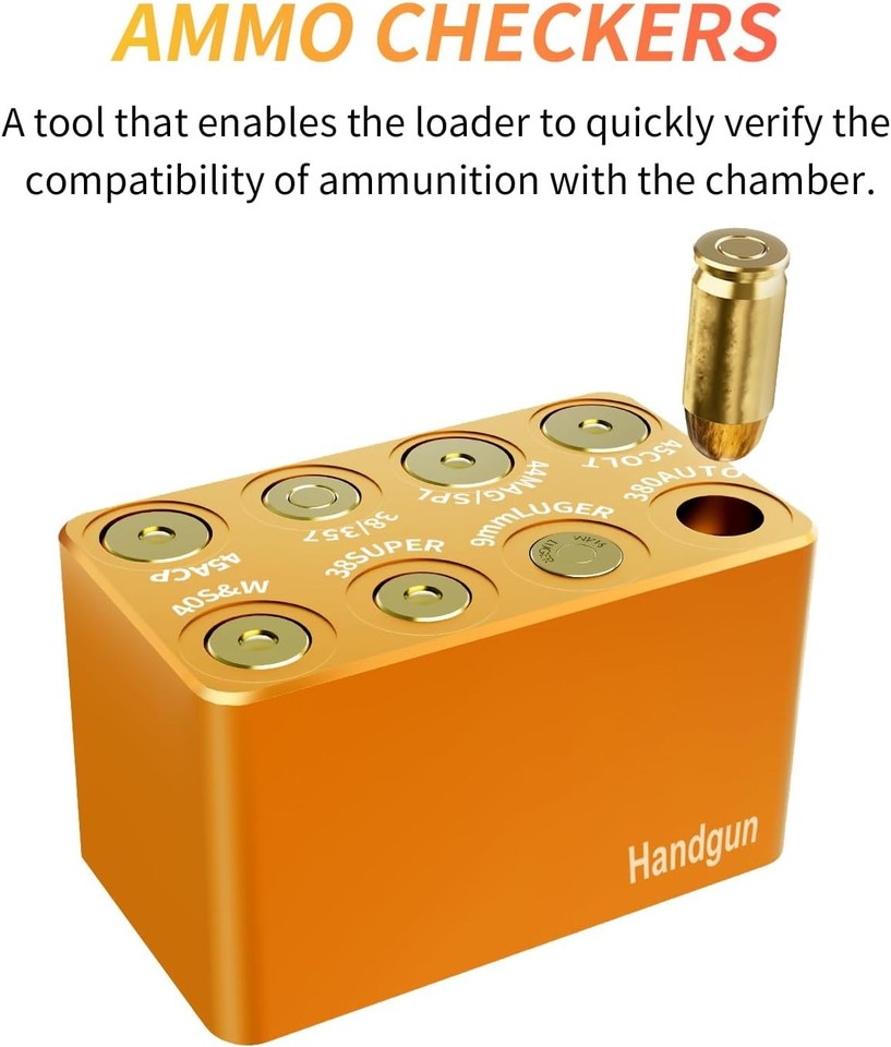Ammo Checkers Ammo Checker Cartridge Gauge for Reloading (Ammo Checkers ...