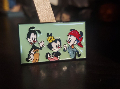 Animaniacs WB Enamel Pin Rectangle pinback Retro Pin New | eBay