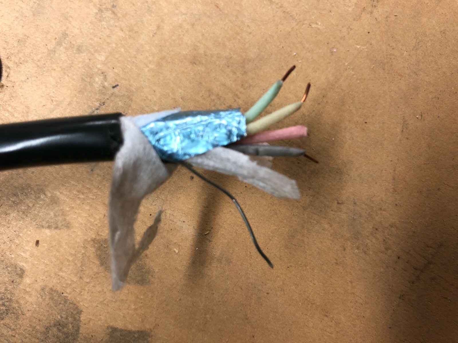 25' West Penn Wire WL96012 AQ 2 Pair 22 AWG Solid Overall AL/Foil ...