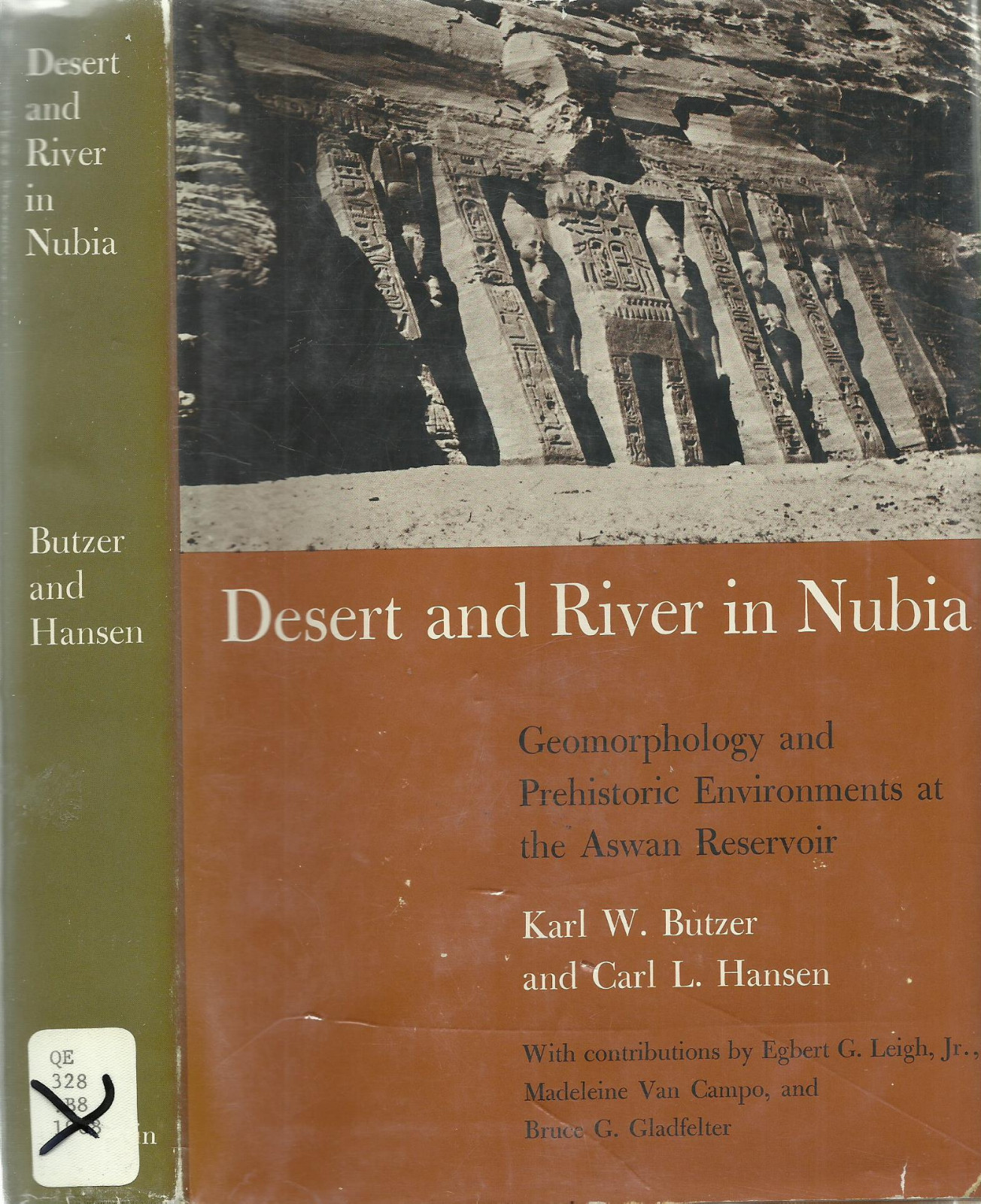 DESERT AND RIVER IN NUBIA (1968) KARL W. BUTZER, CARL L. HANSEN - FIRST ...