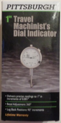 Analog Dial Indicator Machinist Machine Lathe Milling Machine Measure ...