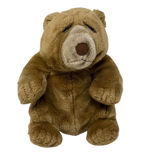Lou Rankin Friends Jasper Bear Full Body Puppet Plush 12" Brown Soft ...