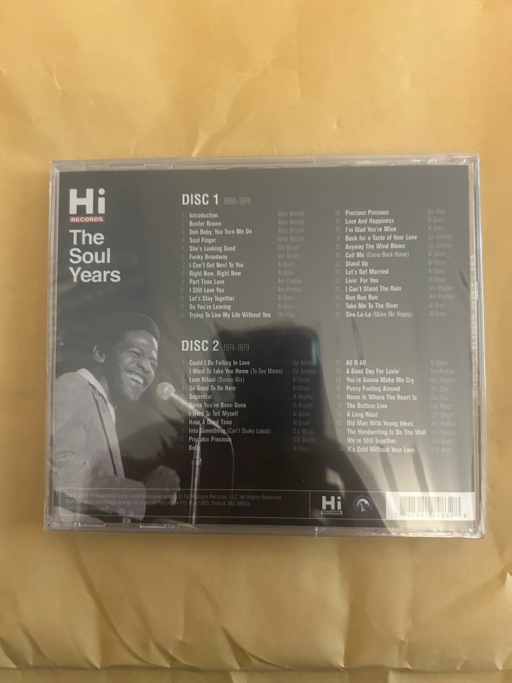 Various Artists: Hi Records: The Soul Years 2CD New & Unopened | eBay UK