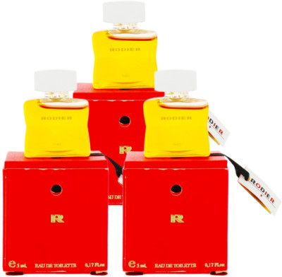 Rodier For Women Combo Pack: Miniature EDT Perfume Splash 0.51oz (3x0 ...