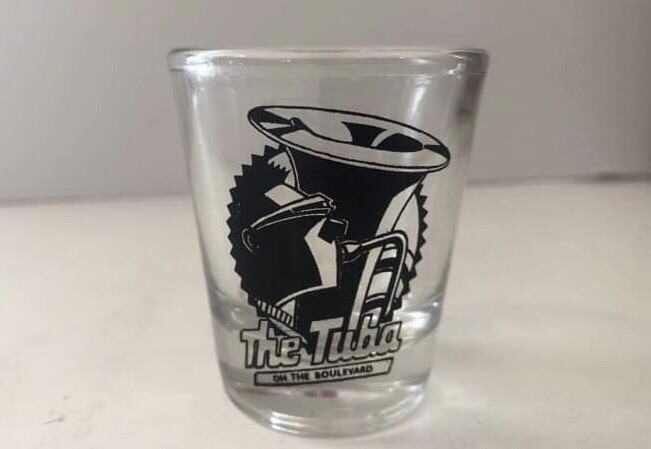 The Tuba On The Boulevard Shot Glass, COMBINED SHIPPING (SEE STORE) | eBay