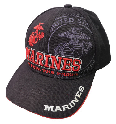 Marines Hat US Marine Corps USMC Military Official Licensed Adjustable ...