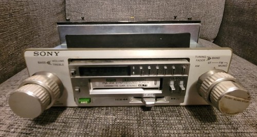Vintage Sony Cassette Car Stereo Tape Deck XR-77 ( Rare ) HIFI Head ...