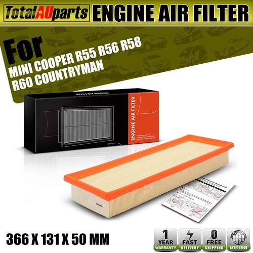 1x Engine Air Filter for Mini Cooper R55 R60 R56 R57 R58 R59 R61 ...