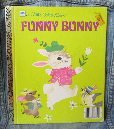 Vintage 1978 FUNNY BUNNY HARDCOVER BOOK Little Golden Book SYL2 | eBay