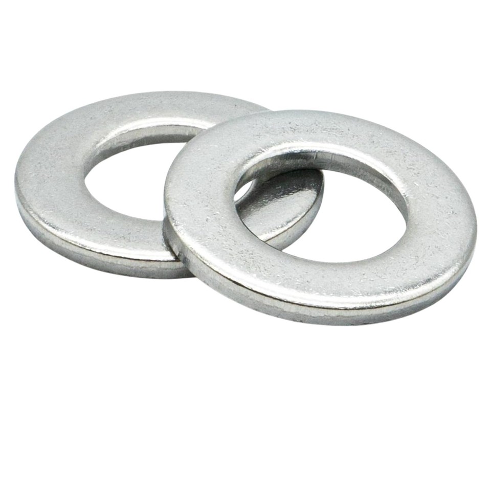 Heavy Duty Flat Washers Metric Imperial Zinc BZP M5-M20 3/16"-1" Grade ...
