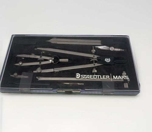 Vintage Staedtler Mars Precision Compass Drafting Tool Set - Made in ...