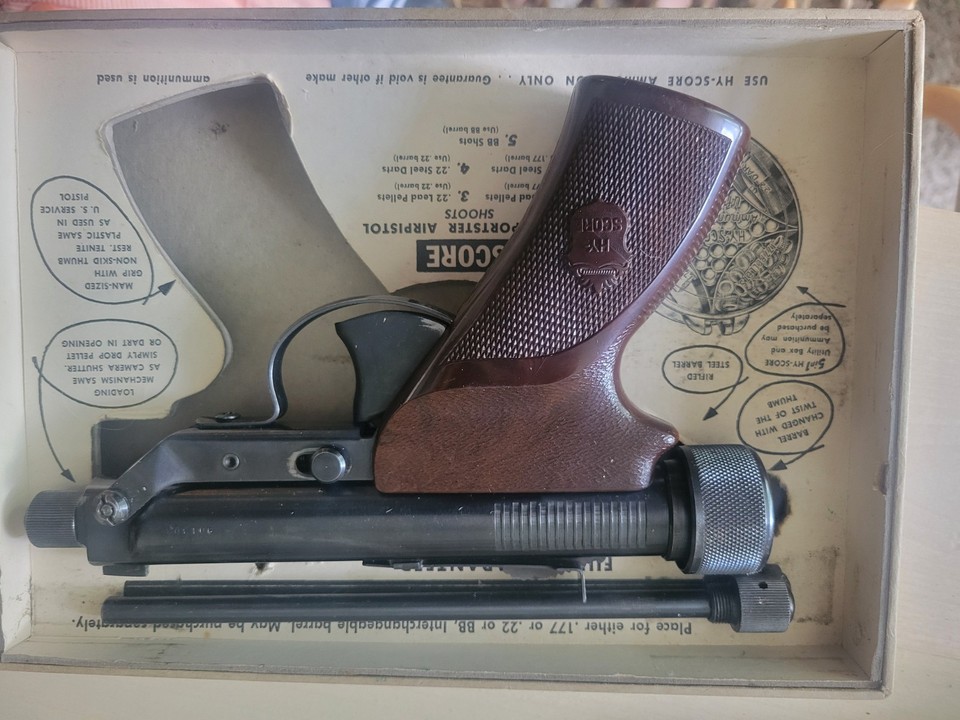 Hy Score Model 803 With Xtra Barrel. | eBay