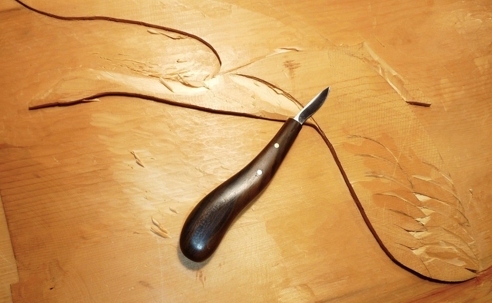 Davis Bros. Collectible Hand Made WW-SL Woodcarving & Whittling Detail ...