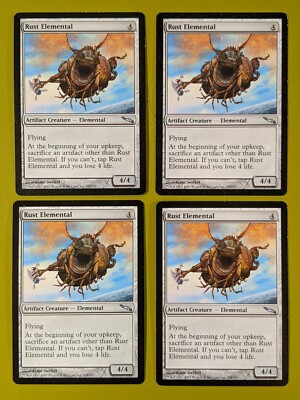 Rust Elemental x4 Mirrodin 4x Playset Magic the Gathering MTG | eBay