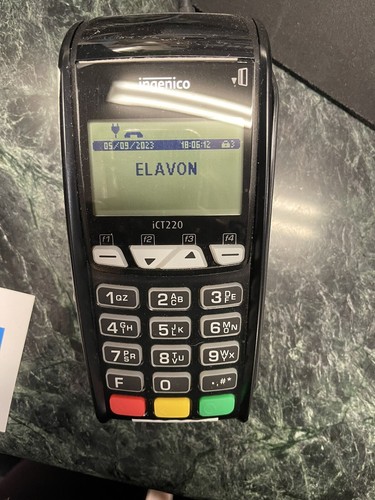 Ingenico ICT220 Credit Card Payment Terminal Power Cord everything you ...