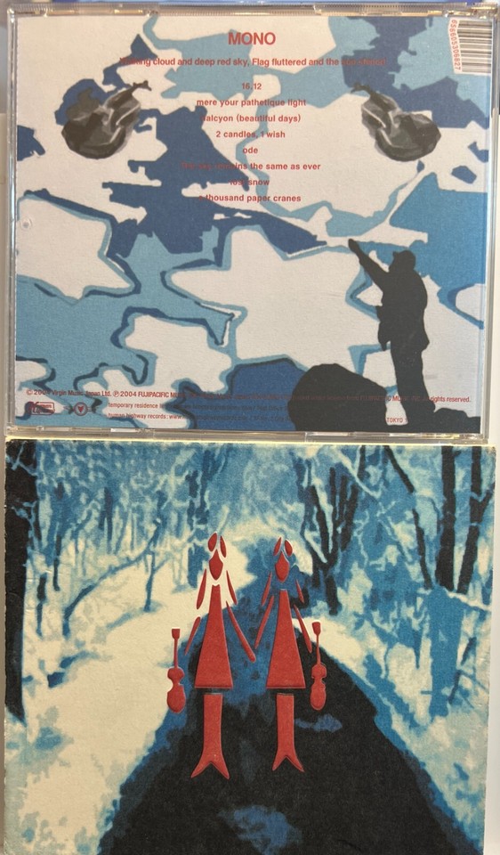 Mono: Walking Cloud And Deep Red Sky Flag Fluttered And The Sun Shined ...