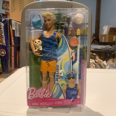 BARBIE: Surf's Up Malibu Ken 12" Doll w/Accessories (2023, Mattel) # ...