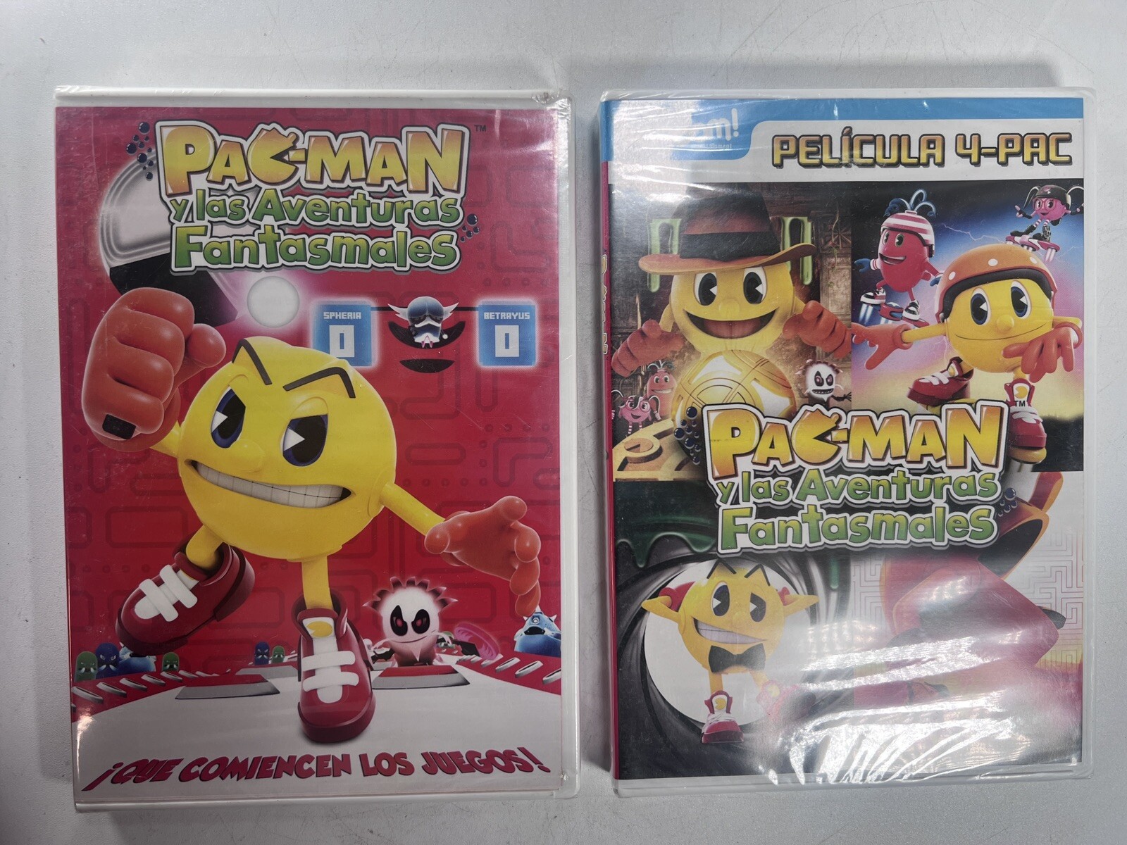 Spanish Pac-Man and the Ghostly Adventures DVD Lot Of 2 New & Sealed ...