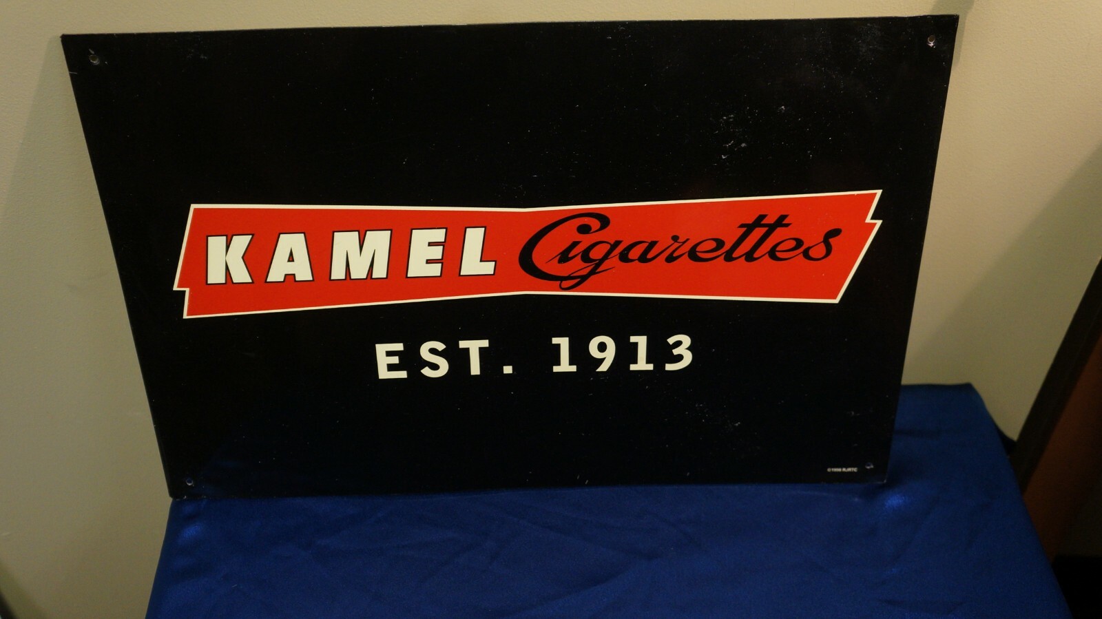 1998 KAMEL cigarette metal sign Promotional only 11.5 X 17.5 | eBay
