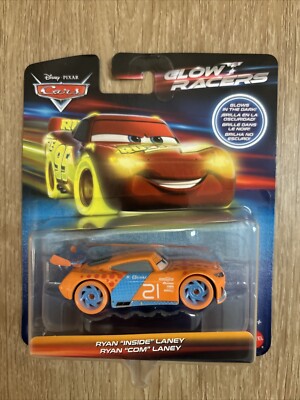 Disney PIXAR Cars Glow Racers Ryan ‘Inside’ Laney by Mattel | eBay