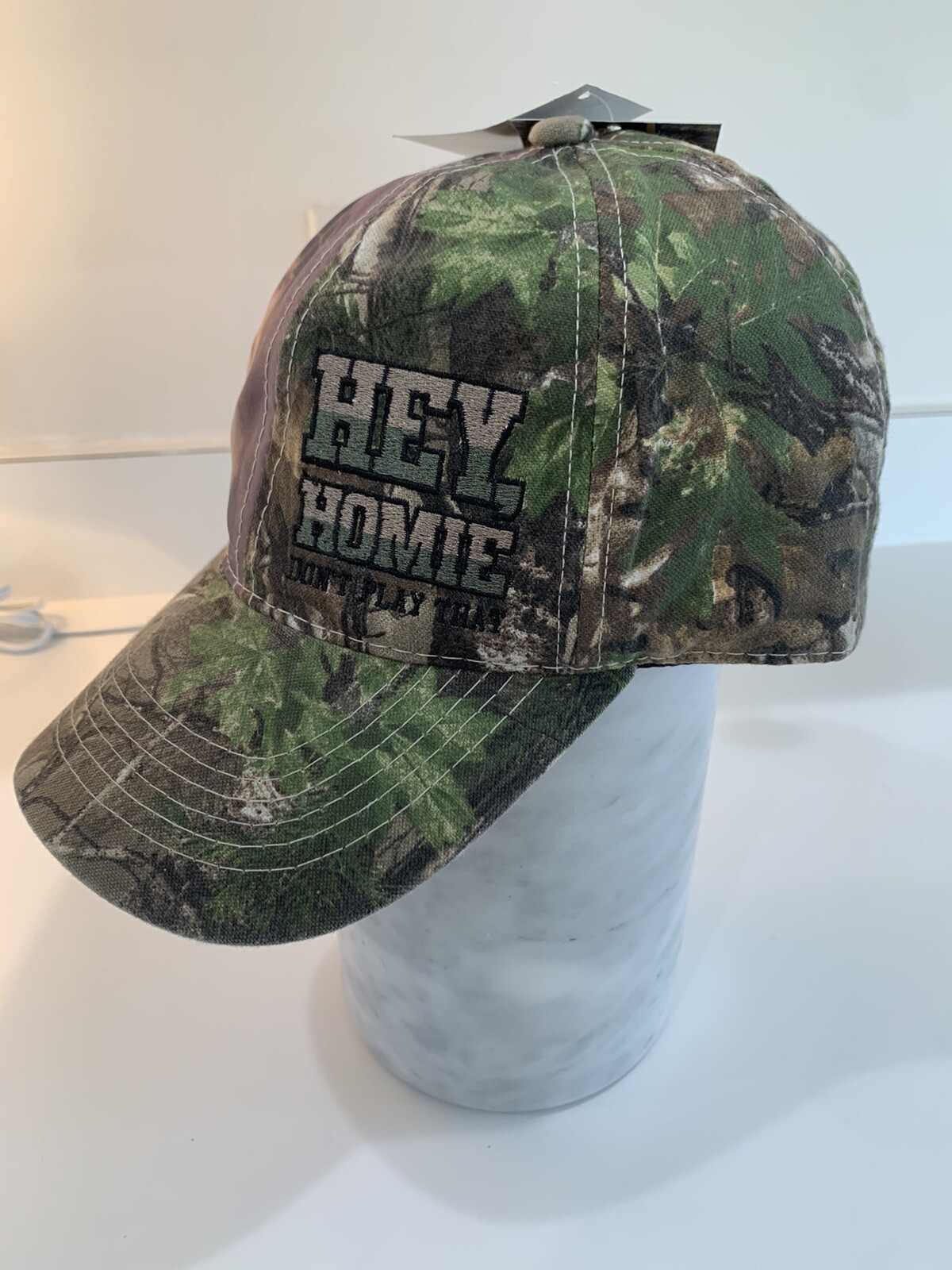 Si Robertson Hat HEY HOMIE Duck Dynasty Hunting TV Show Realtree Sport ...