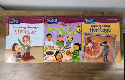 McGraw HILL Wright Group Lead 21 Unit 1 Life Stories Heritage set Of 3 ...