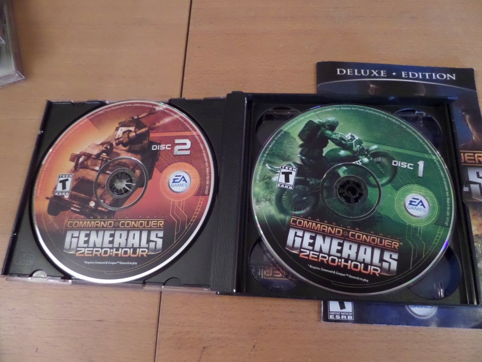Command & Conquer GENERALS Deluxe Edition Includes Zero Hour Expansion PCCD * | eBay
