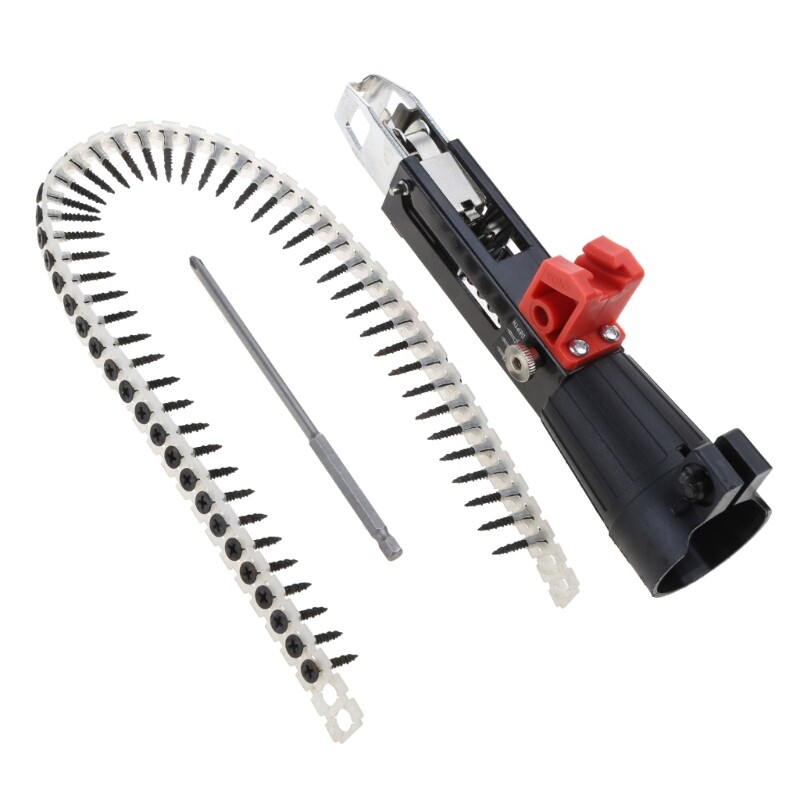 Chain Nail Guns Adapter Screw Woodworking Tools For Screwdriver Tape ...