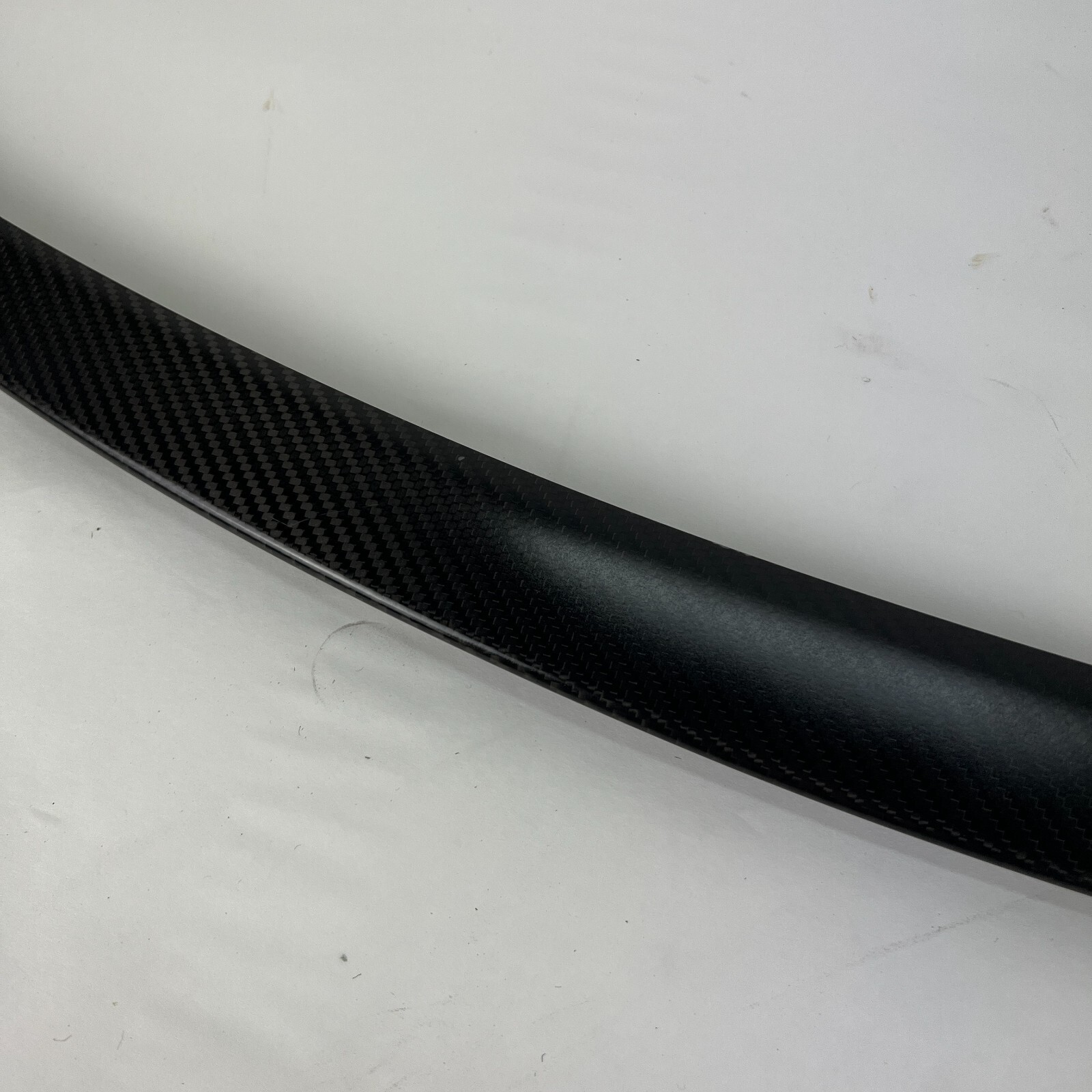 OEM 2020 - 2024 Tesla Model Y Carbon Fiber Rear Trunk Spoiler Lip ...