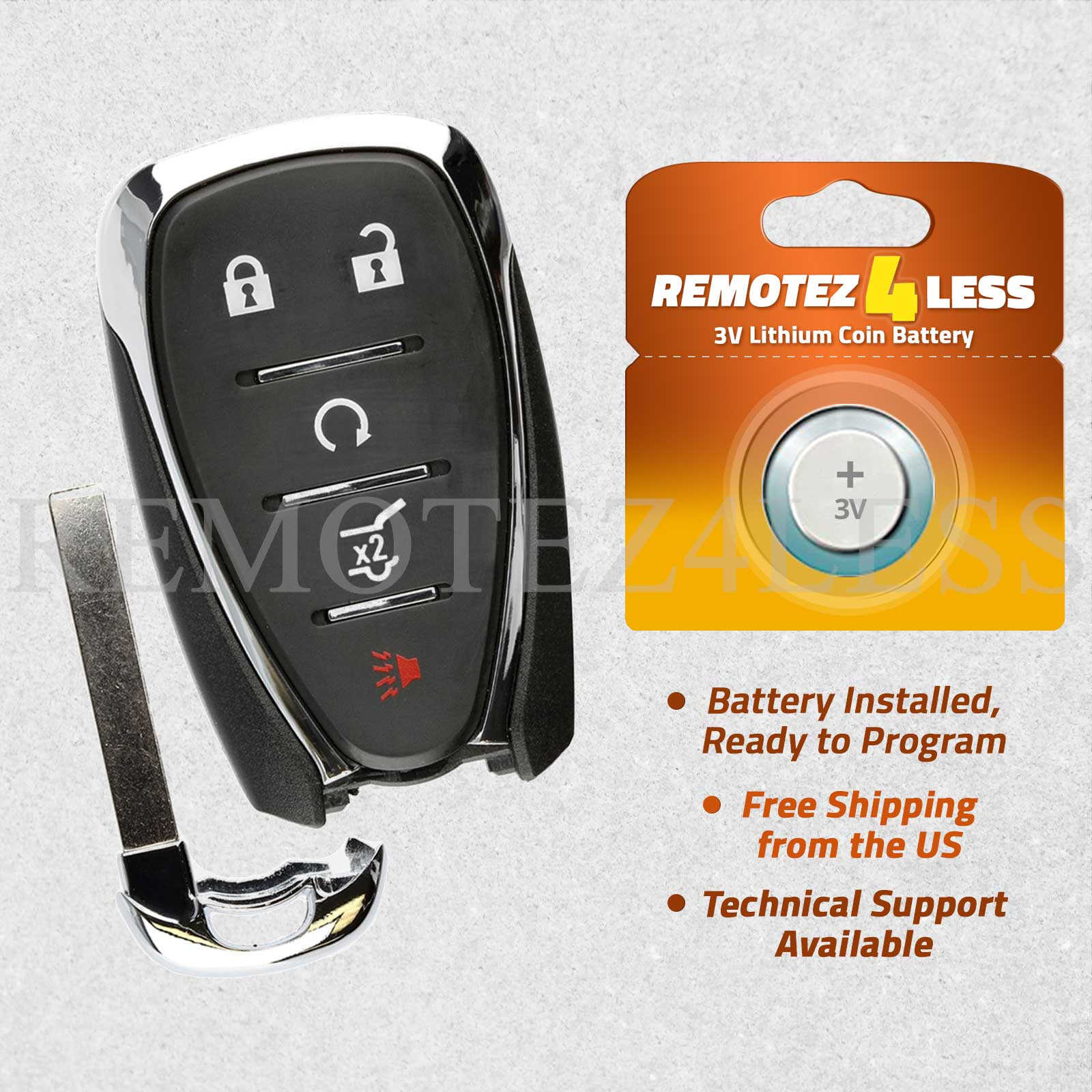 For 2021 2022 Replacement Chevrolet Trailblazer Remote Keyless Entry ...