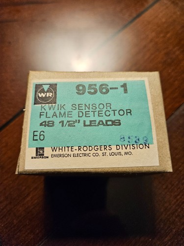 WHITE RODGERS 956-1 FLAME DETECTOR 48" LEADS NOS | eBay