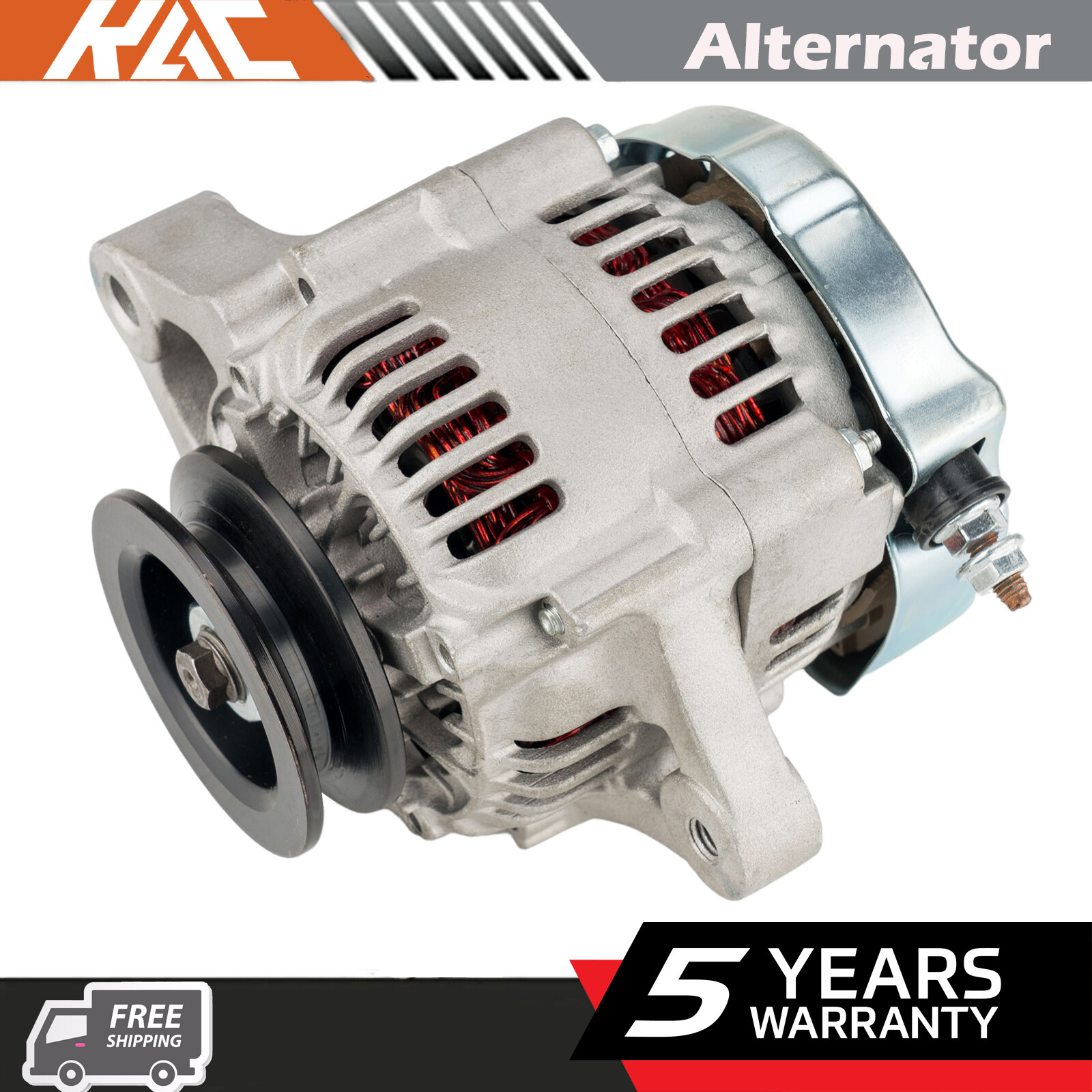 Alternator For Chevy Mini 1-Wire Race 12180-SE 100211-1660 400-52062 35 ...