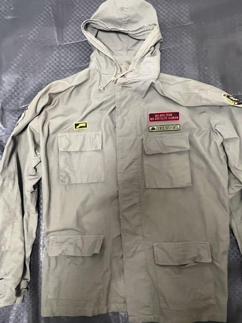 Zeon Army M-51 Mod Coat MosGreen Military Jacket with… - Gem