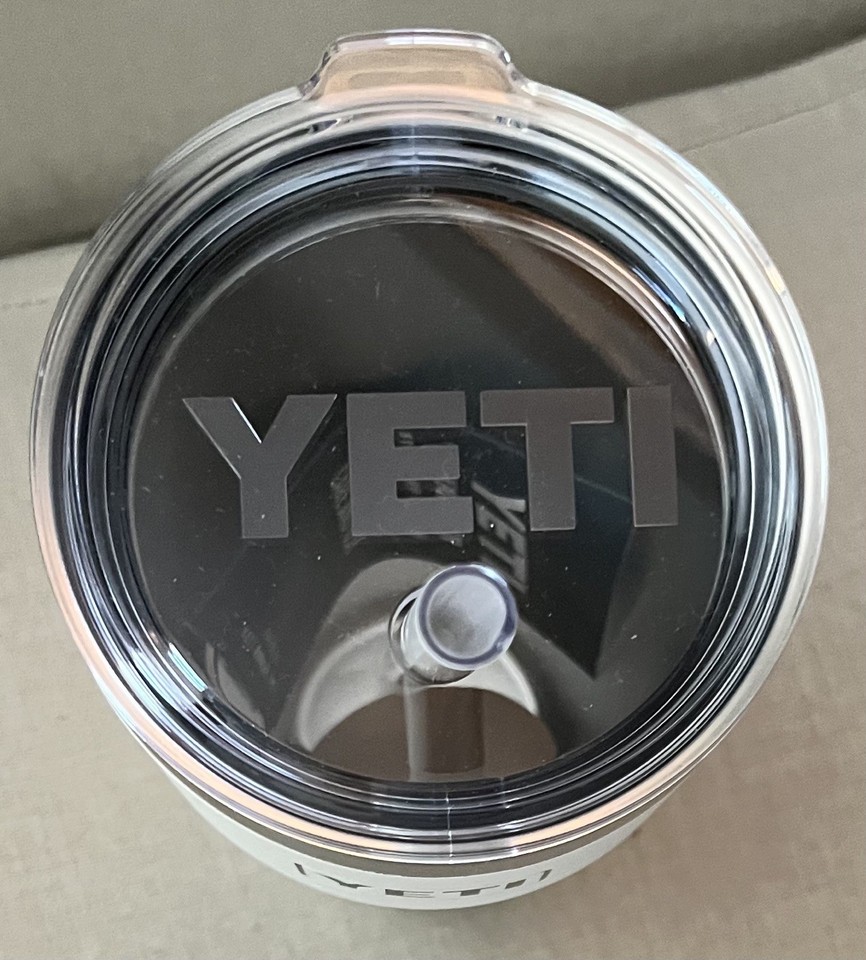YETI Rambler 26oz Cup With Straw Lid (WHITE) New | eBay UK