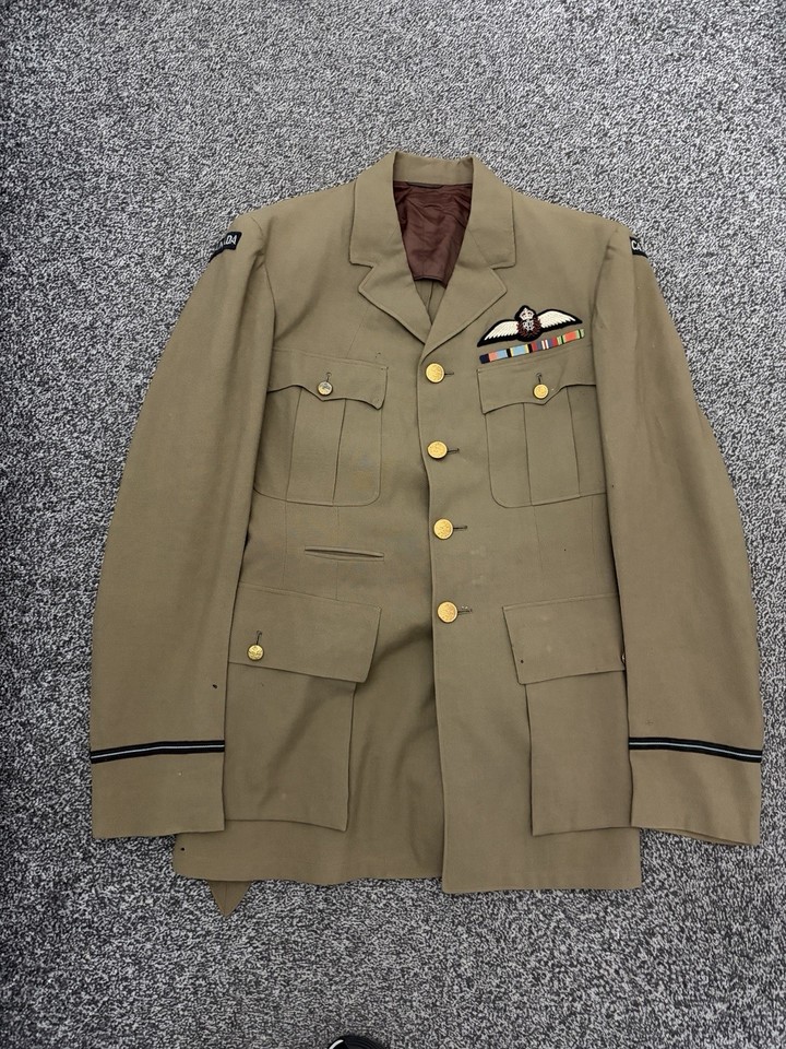 Royal Canadian Air Force Flight Lieutenant Jacket Uniform 1945 WW2 Era ...