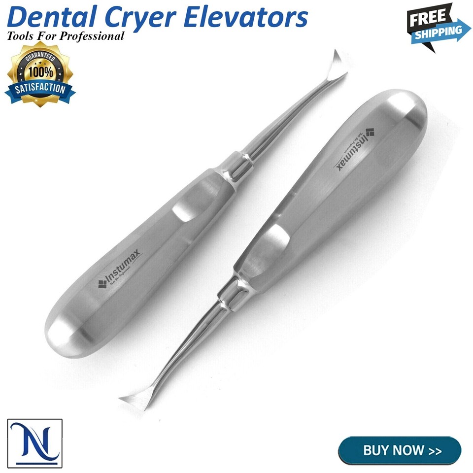 Dental Oral Surgery Root Elevators Kit Flohr Luxation Luxating Elevator Cryer | eBay
