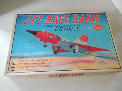 Warren Games, Jet Race Game, Vintage, 1960's! | eBay
