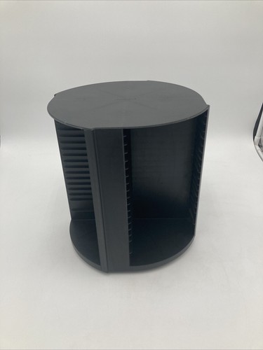 Laserline 80 CD Compact Disc Storage Holder Rotating Spinning Tower ...