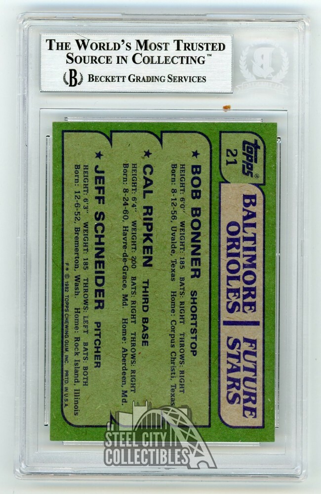 1982 Topps - Future Stars #21 Jeff Schneider, Bobby Bonner (RC) for ...