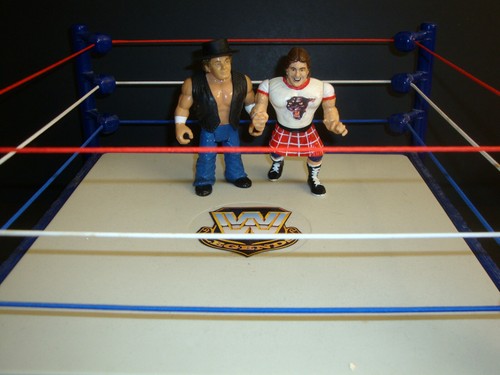 WWE RODDY PIPER + BOB ORTON BODYGUARD MATTEL RETRO CUSTOM FIGURES wwf ...
