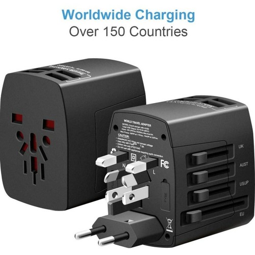 Universal Travel Adapter, Govee International Power Plug Adapter 4 USB ...