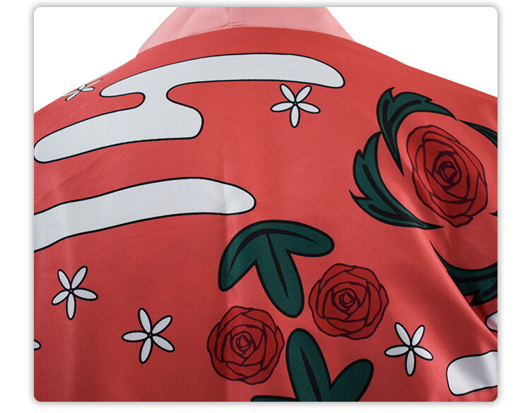 Kyoraku Shunsui Cosplay Anime Bleach Costume Uniform Kimono Cloak Set ...