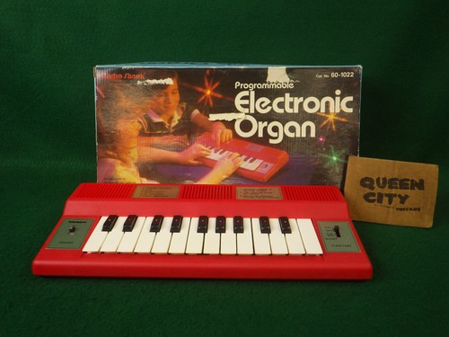 Vintage Radio Shack Mini Keyboard Electronic Organ 60-1022 w/box ...