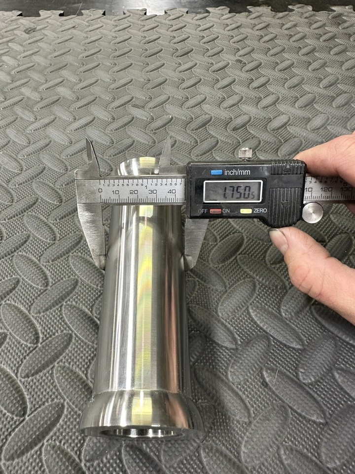 Weld On Neck Tube Chopper Bobber Triumph BSA Harley Mild Steel | Custom ...