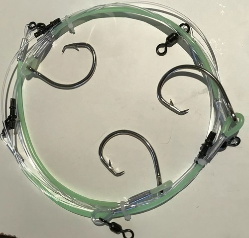 Deep Drop Rig 14/0 Hooks / 300lb Mono - Blue Eye Rigs | eBay