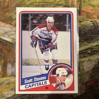 1984-85 Topps Card # 149 SCOTT STEVENS WASHINGTON CAPITALS. | eBay