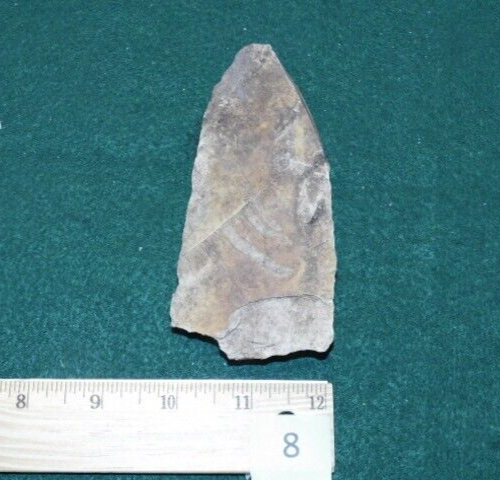 Authentic Prehistoric Flint Celt Stone Scraper Tool, Indian Artifact ...