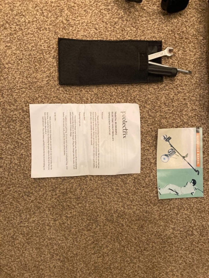 New Electric Golf Trolly Ebay Uk
