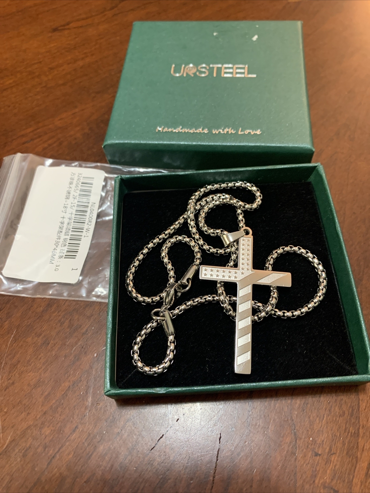 Ursteel 18 Inch Cross Necklace New | eBay