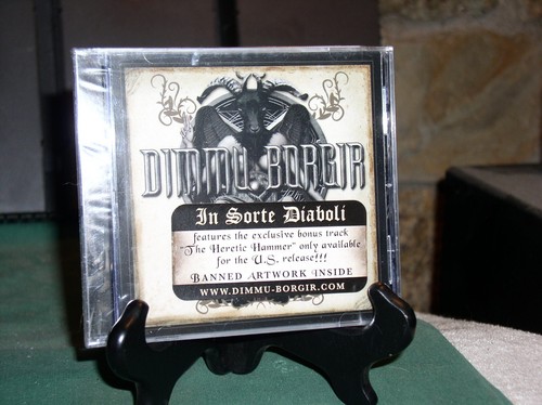 DIMMU BORGIR~IN SORTE DIABOLI CD BONUS TRACK & BANNED ART (BRAND NEW ...